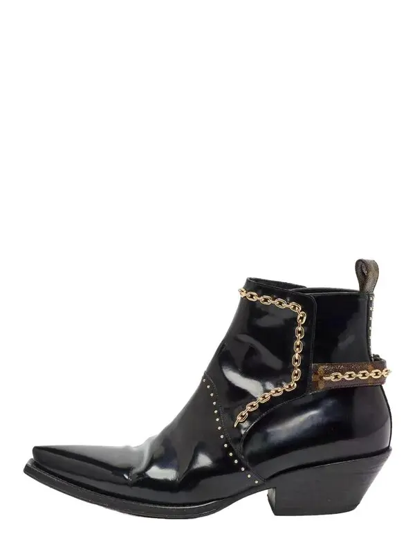 LOUIS VUITTON Matador Ankle Boots - Black
