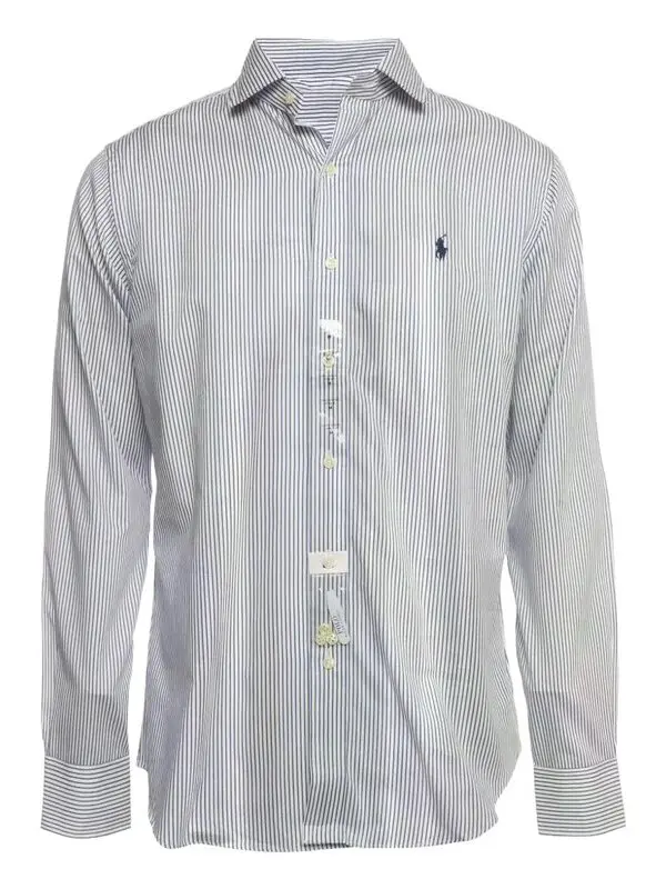 Polo Ralph Lauren Striped Long-sleeve Shirt - Blue
