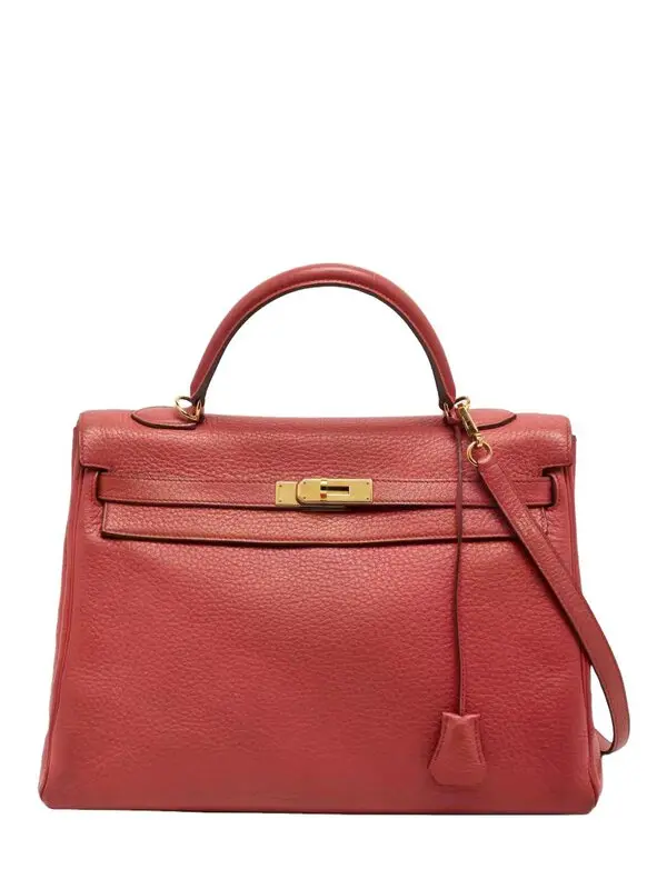 Hermès Kelly Retourne Tote Bag - Red