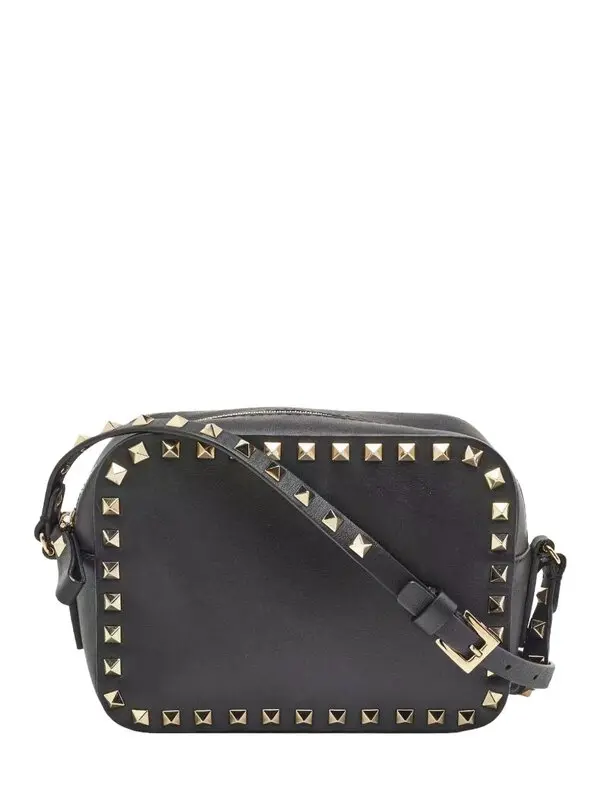 Valentino Garavani Rockstud Camera Mini Bag - Black
