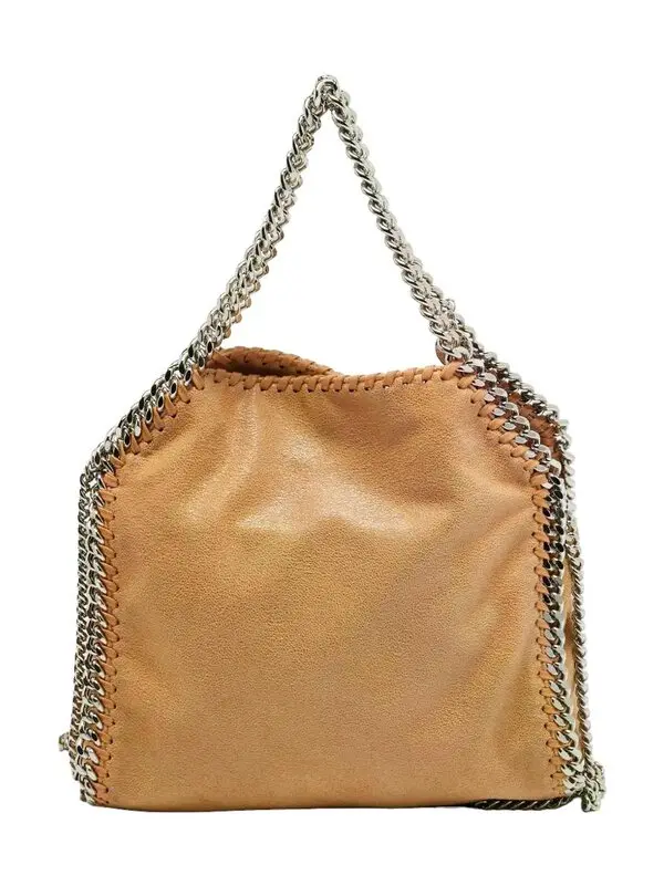 Stella McCartney Falabella Whipstitched Tote Bag - Neutrals