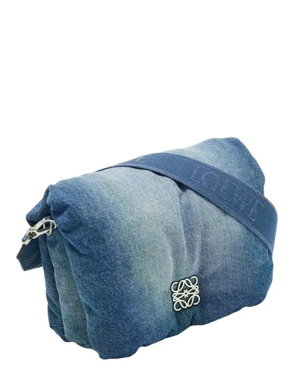 Loewe Goya Puffer Shoulder Bag - Blue