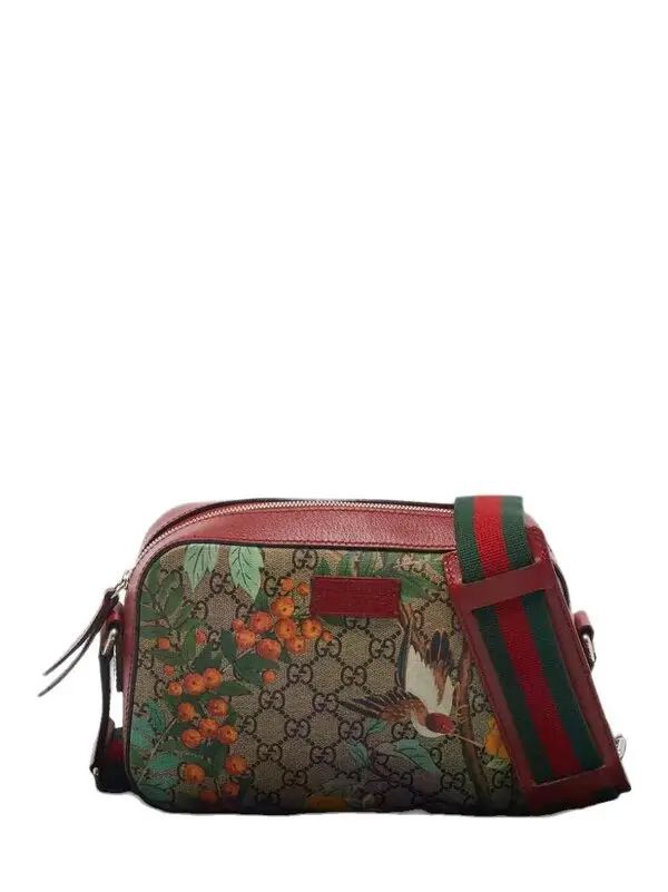 Gucci Web Tian Camera Shoulder Bag - Neutrals