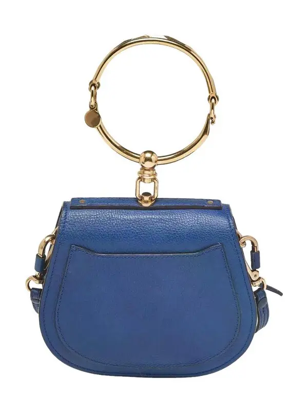 Chloé Small Nile Bracelet Shoulder Bag - Blue