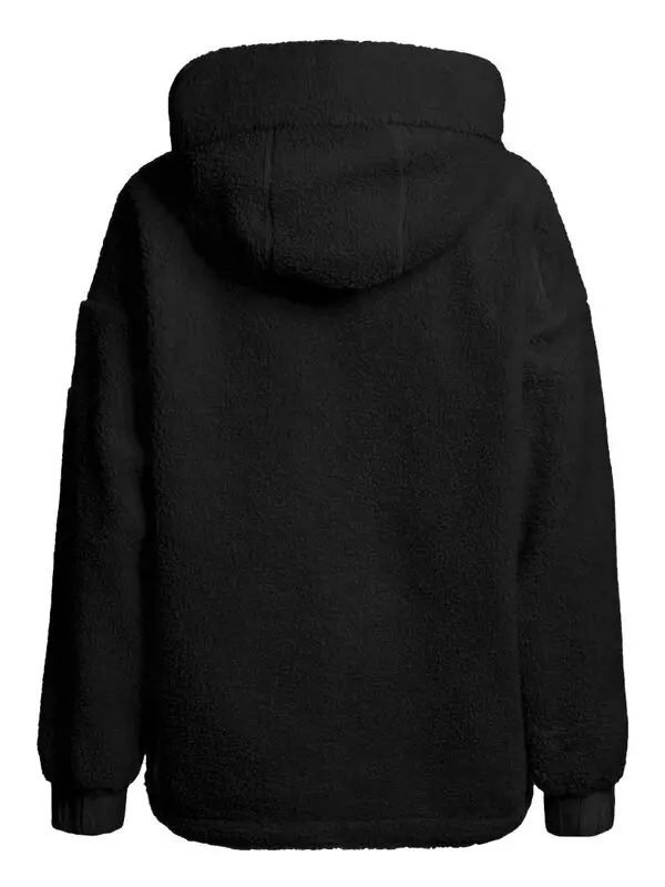 PARAJUMPERS Noelle Fleece Full-zip Jacket - Black