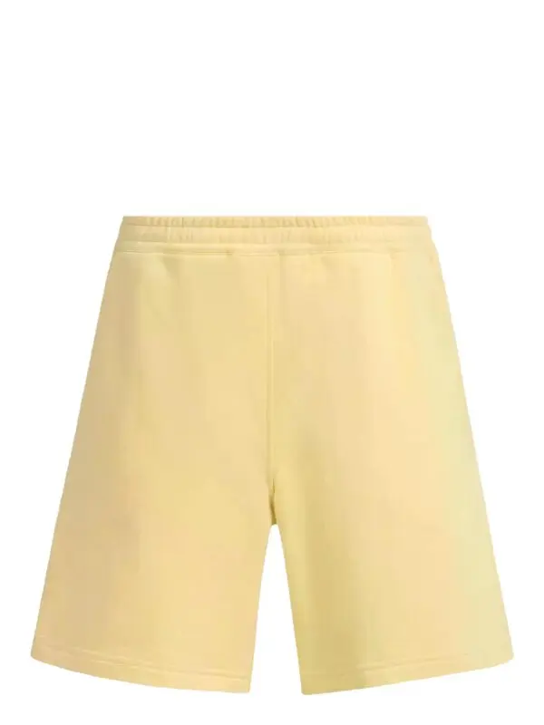 Marni Straight-leg Cotton Shorts - Yellow