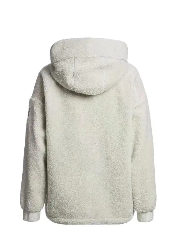 PARAJUMPERS Noelle Curly-fleece Hoodie - Neutrals