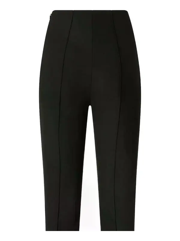 Pinko Seam-detail Slim-fit Trousers - Black