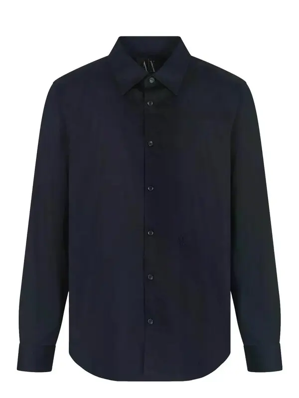 Armani Exchange Long-sleeve Shirt - Blue