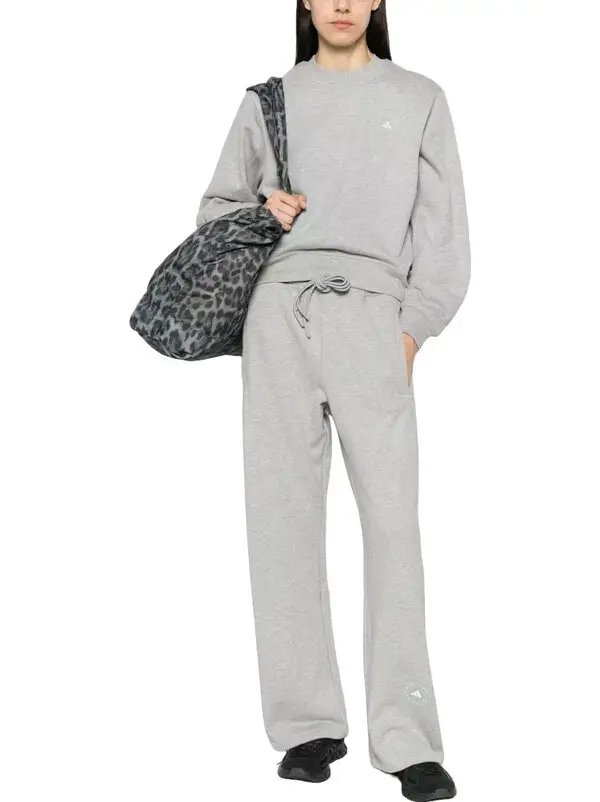 Adidas By Stella McCartney Drawstring-fastening Track Pants - Grey