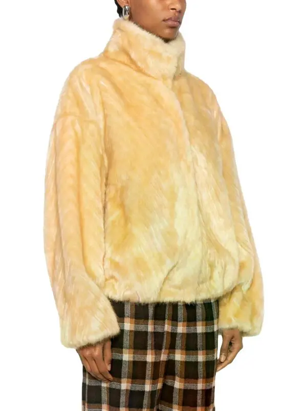 FORTE_FORTE Faux Fur Jacket - Neutrals