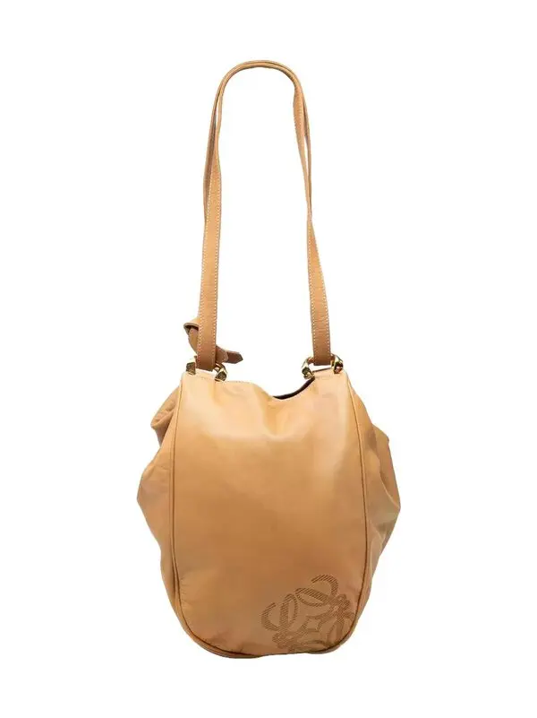 Loewe Nappa Leather Shoulder Bag - Brown