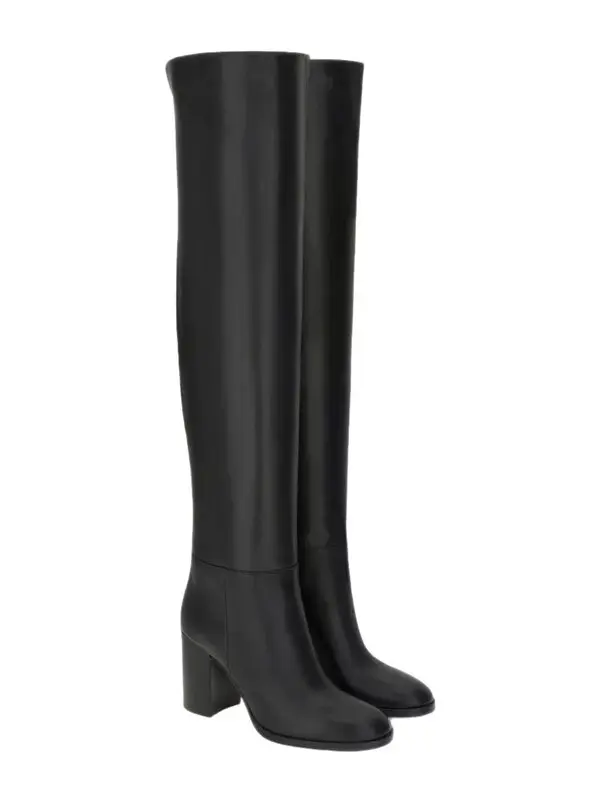 GIANVITO ROSSI Santiago Cuissard Boots - Black