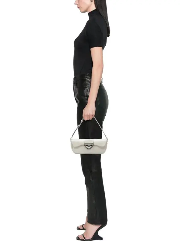 LOUIS VUITTON 2007 Epi Pochette Montaigne Shoulder Bag - White