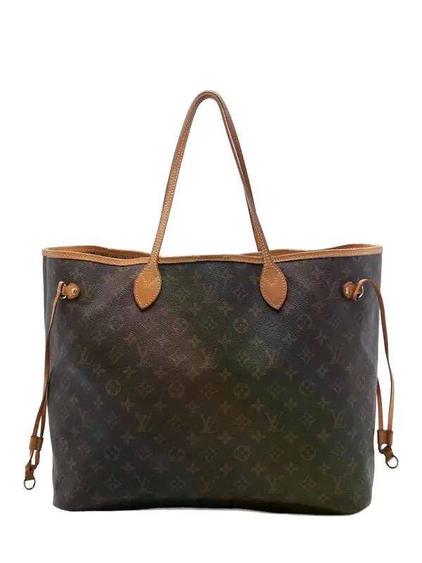LOUIS VUITTON Monogram Neverfull Gm Tote Bag - Brown