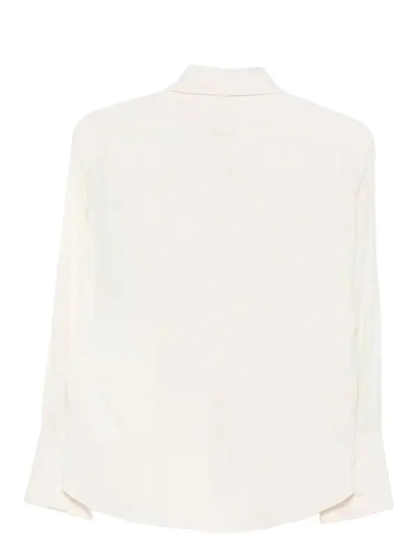 Seventy Pussy-bow Long-sleeve Blouse - Neutrals
