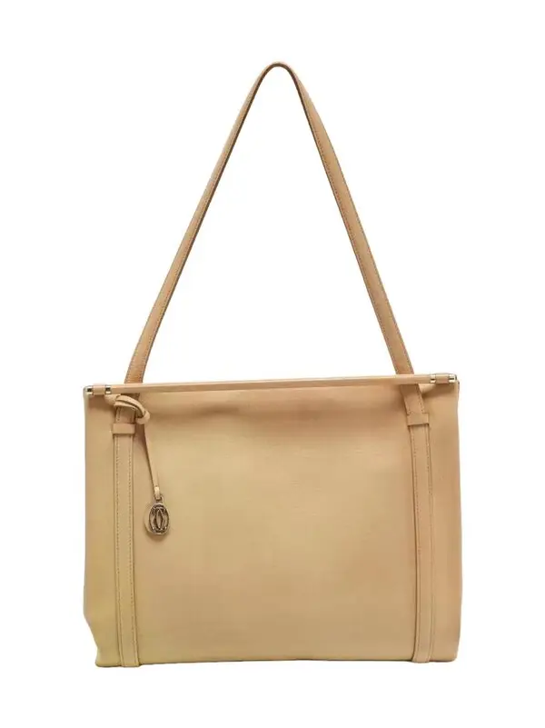 Cartier Cabochon Leather Tote Bag - Neutrals