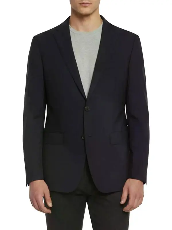 LOUIS VUITTON Single-breasted Notch-lapel Blazer - Blue