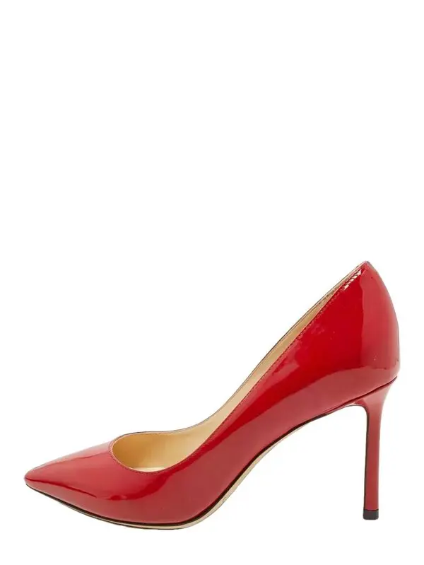 JIMMY CHOO Romy Pointed-toe Pumps - Red