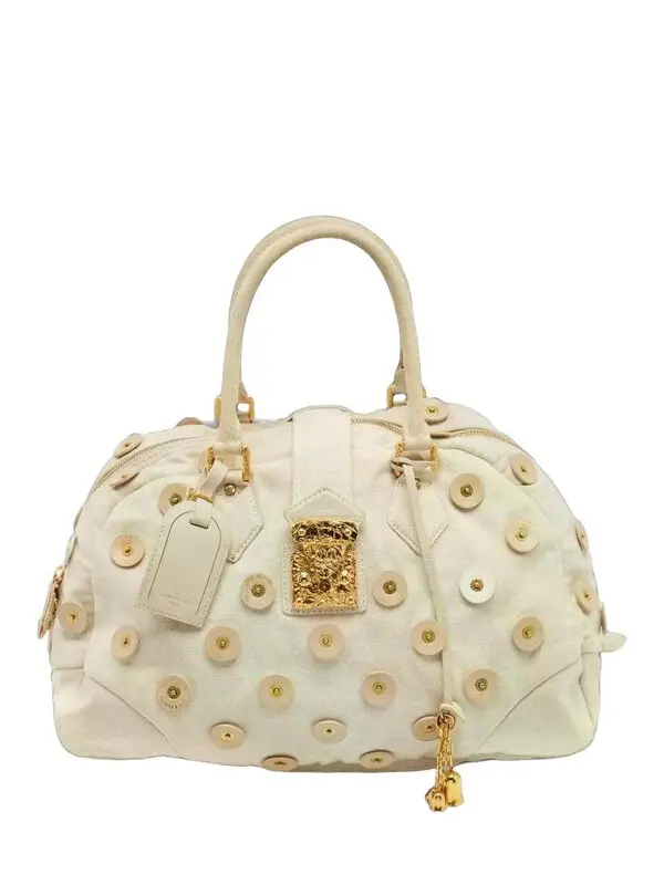 LOUIS VUITTON Bowly Panama Tote Bag - Neutrals