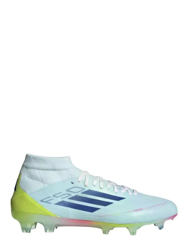 Adidas F50 Pro Mid-cut Firm Ground Boots - Blue