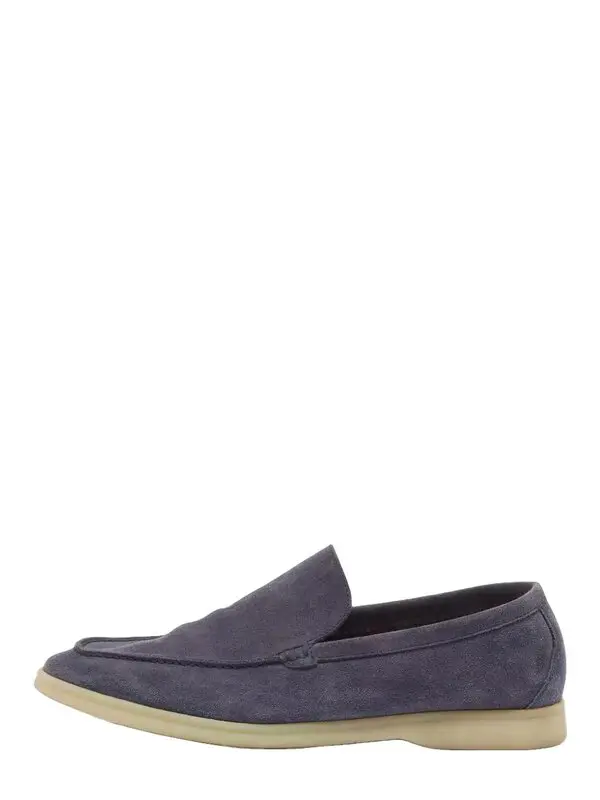 Loro Piana Suede Loafers - Blue