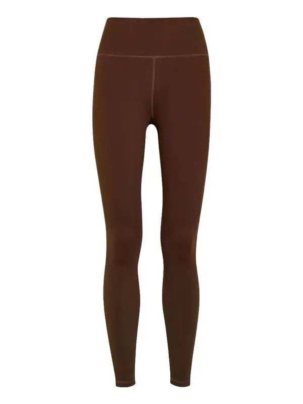 NOW YOU LIVE Willoughby High-waisted Leggings - Brown