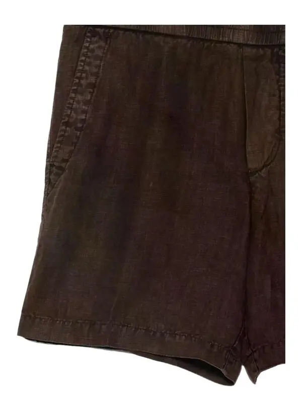 JAMES PERSE Lightweight Linen Shorts - Brown