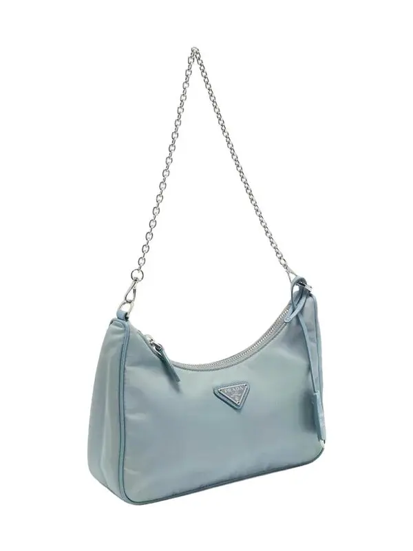 Prada 2005 Re-edition Shoulder Bag - Blue