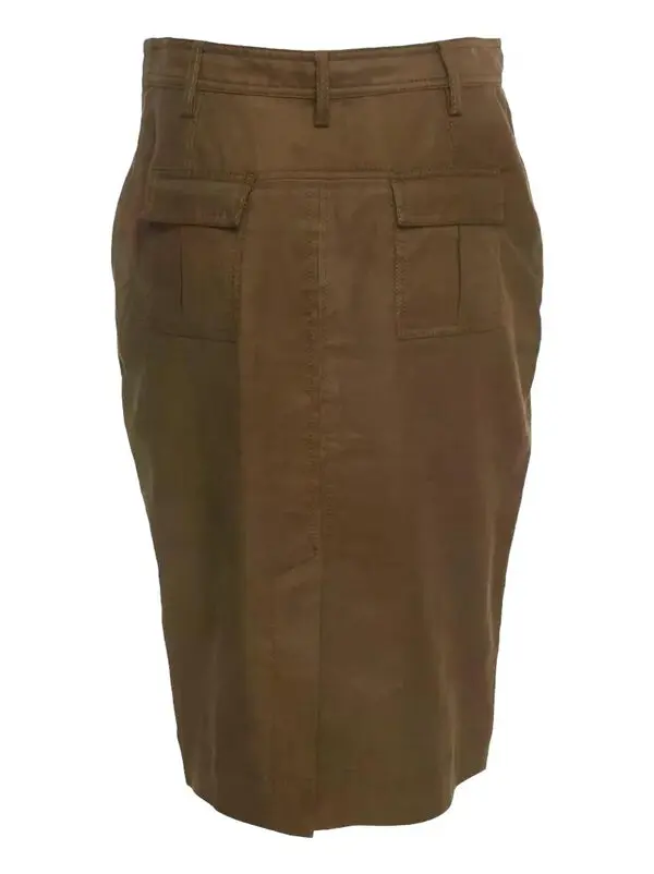 Diane Von Furstenberg Martinique Pencil Midi Skirt - Green