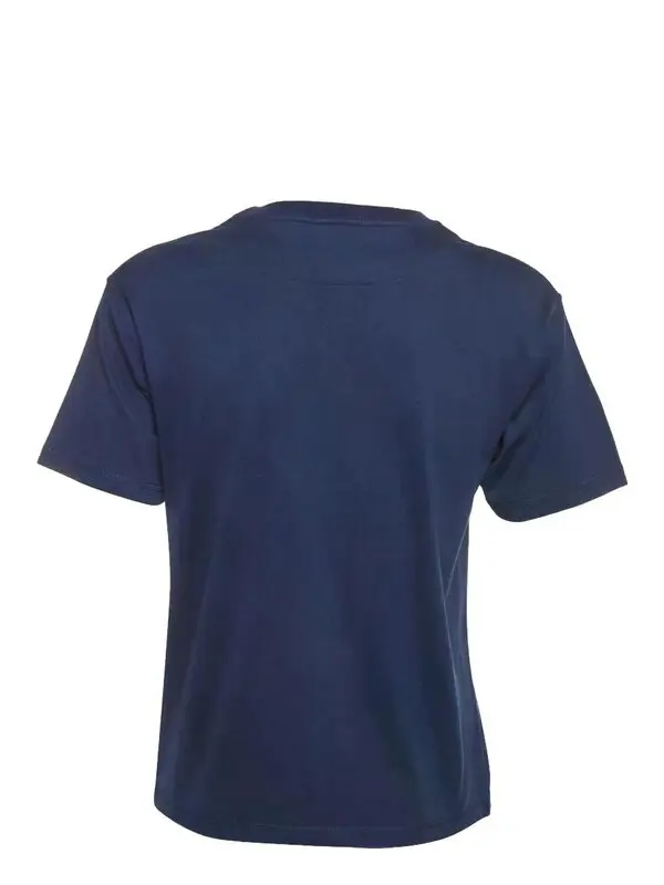 Hermès Jersey T-shirt With Graphic Print - Blue