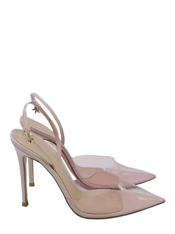 GIANVITO ROSSI Ribbon D'orsay Pumps - Pink