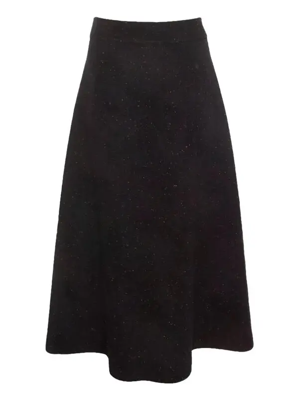 Chloé Button-up Flared Midi Skirt - Blue