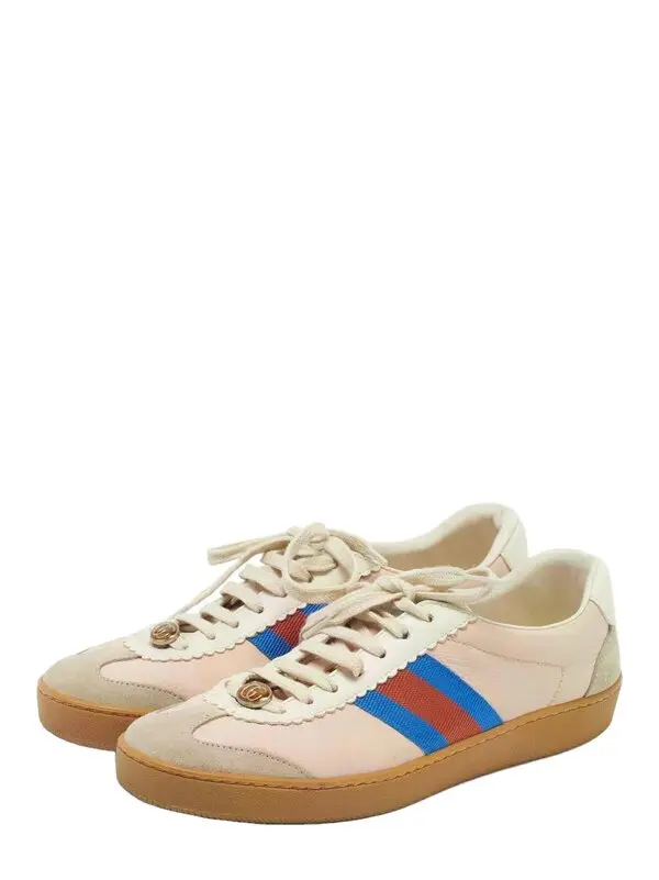 Gucci G74 Web Sneakers - Neutrals
