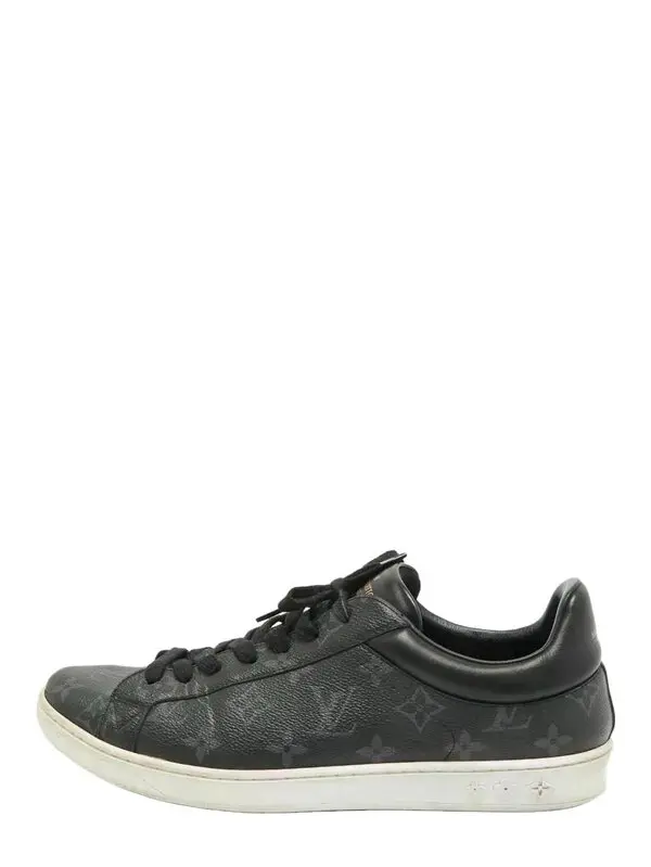 LOUIS VUITTON Monogram Eclipse Frontrow Sneakers - Black