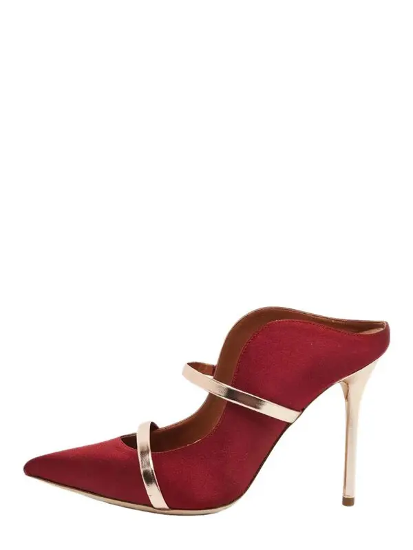 MALONE SOULIERS Maureen Pointed-toe Mules - Red