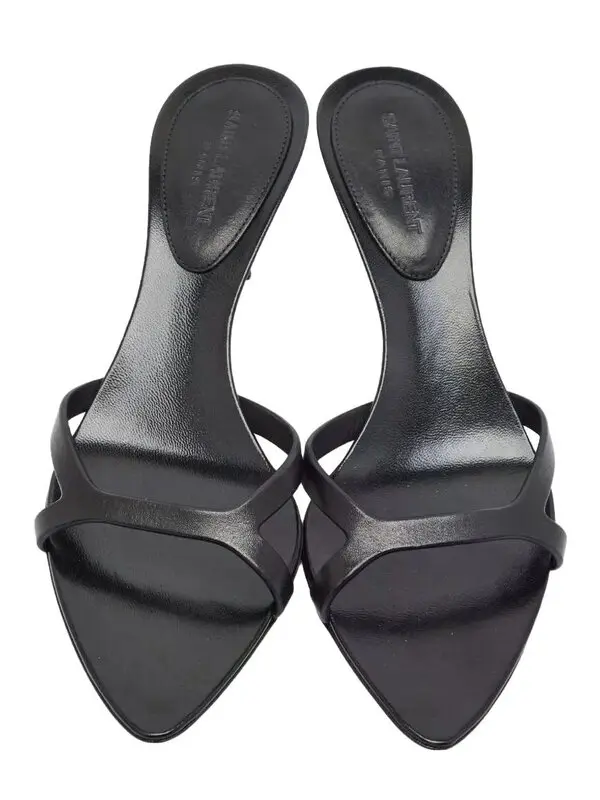Saint Laurent Carla Sandals - Black