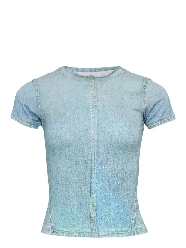 Rag & Bone Miramar Denim T-shirt - Blue