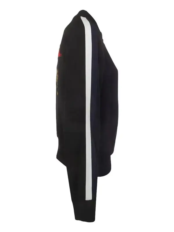 Kenzo Tiger Embroidered Bomber Jacket - Black