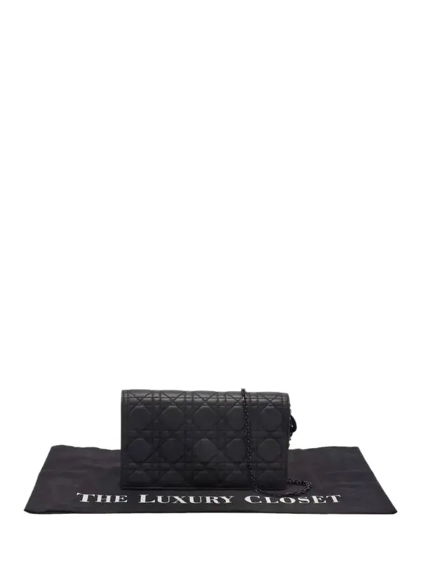 Dior 2019 Lady Cannage Shoulder Bag - Black