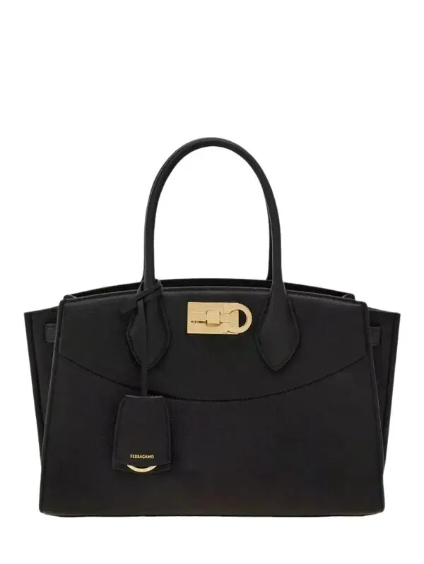 FERRAGAMO New Studio Soft Bag - Black