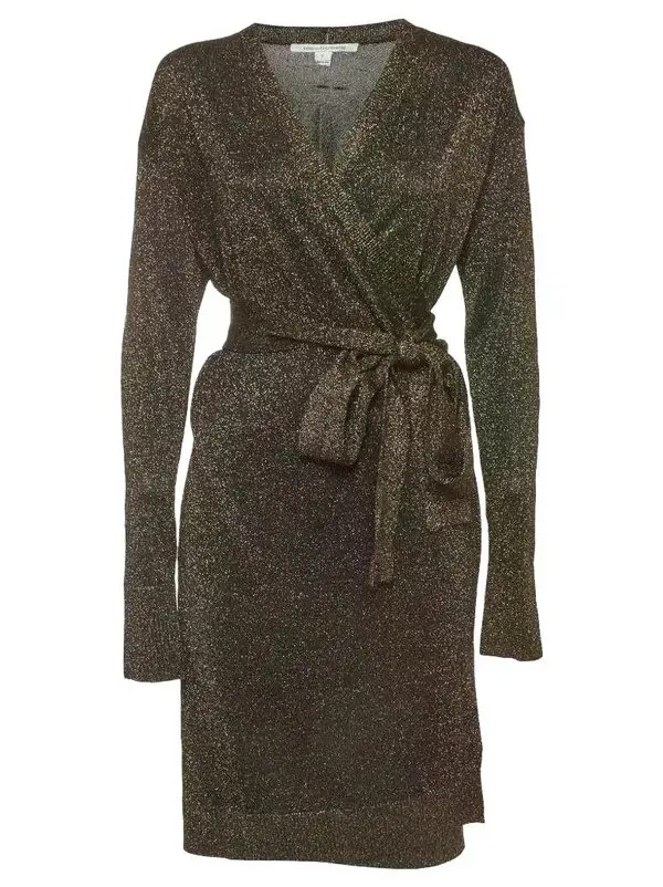 Diane Von Furstenberg Fosette Wrap Midi Dress - Brown