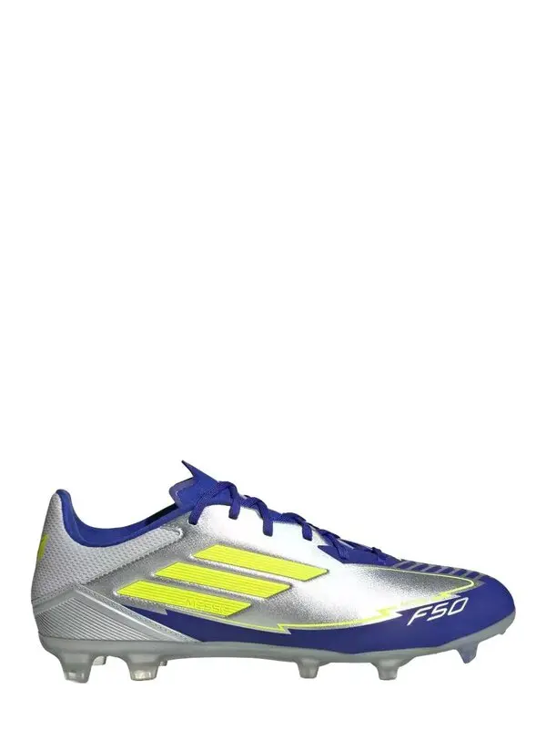 Adidas F50 League Messi Firm/multi-ground Cleats - Silver