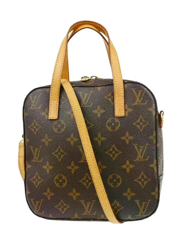 LOUIS VUITTON Monogram 2-way Handbag - Brown