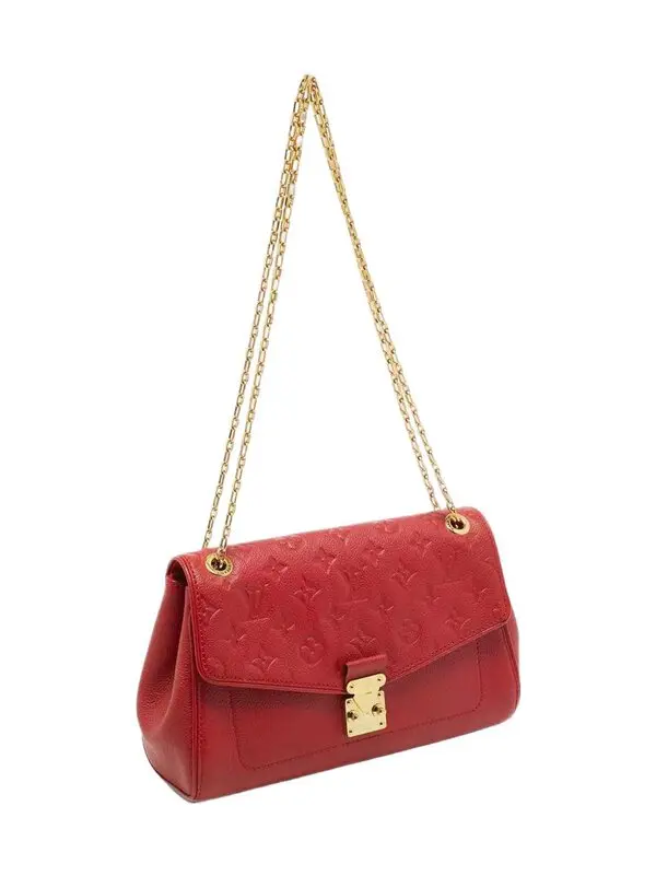 LOUIS VUITTON Monogram-pattern Shoulder Bag - Red