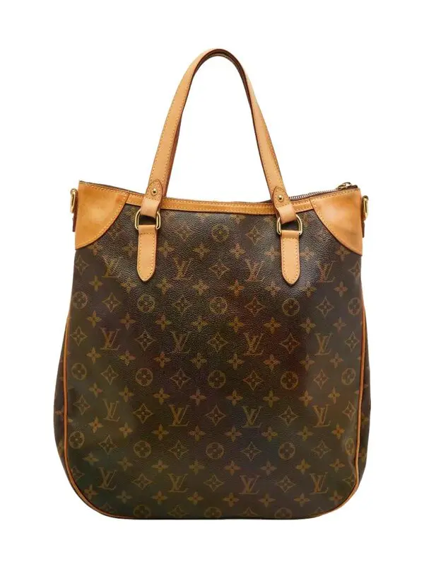 LOUIS VUITTON 2010 Gm Odeon Monogram Tote Bag - Brown