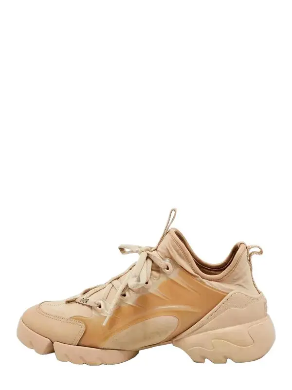 Dior D-connect Lace-up Sneakers - Neutrals