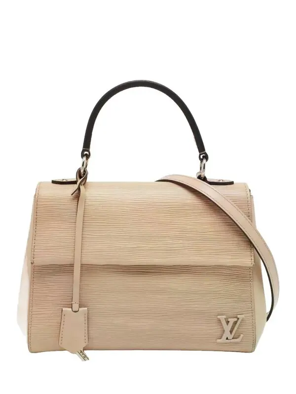 LOUIS VUITTON Bb Cluny Epi Tote Bag - Neutrals
