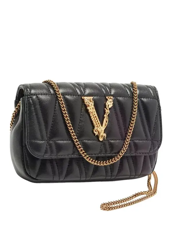 Versace Virtus Cross Body Bag - Black