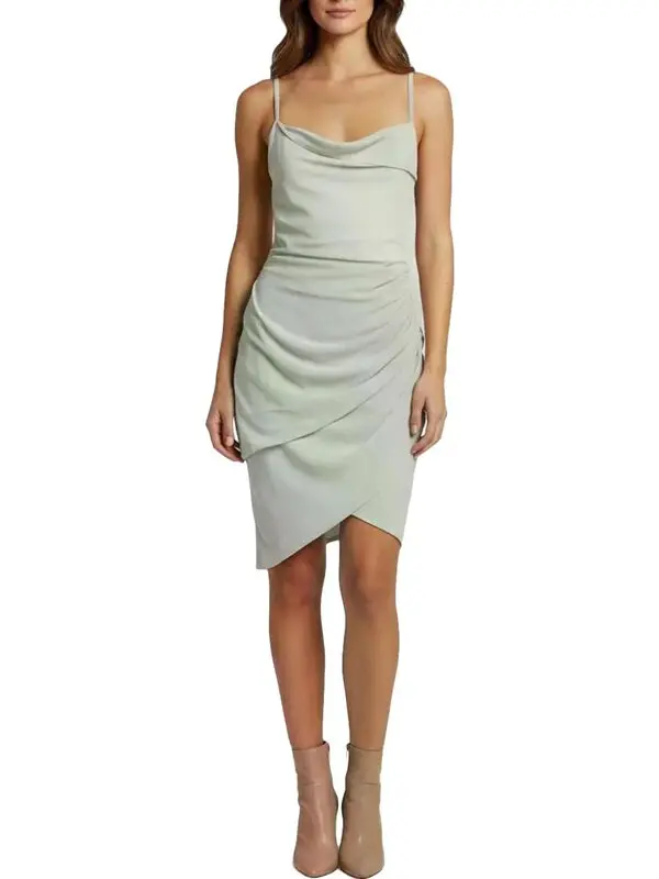 Jacquemus La Robe Saudade Ruched Mini Dress - Neutrals